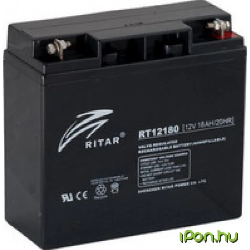 RITAR RT12180-F3 12V/18.0Ah Zárt ólomakkumulátor - iPon.hu