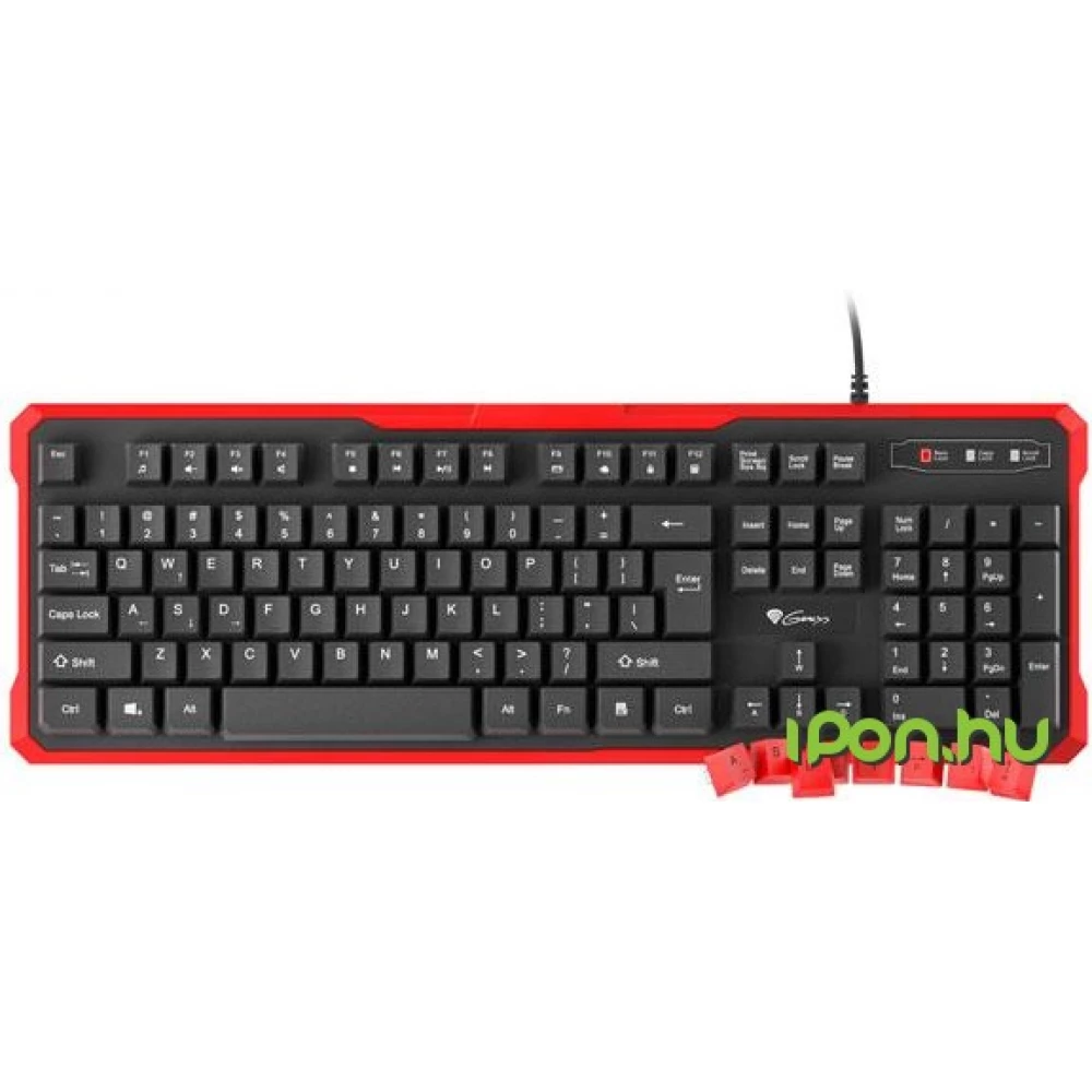 NATEC Genesis Rhod 110 US English black - iPoncomp.com