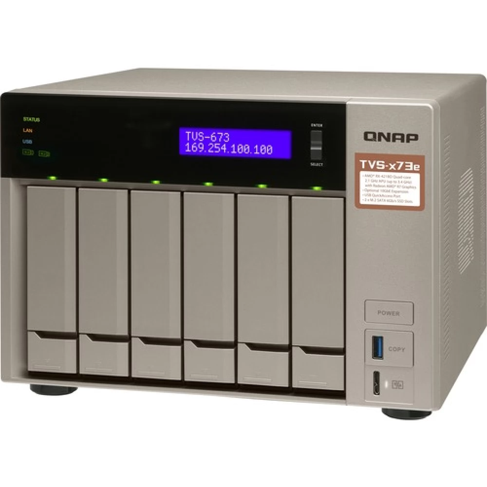 QNAP TVS-673e-8G - iPon.hu