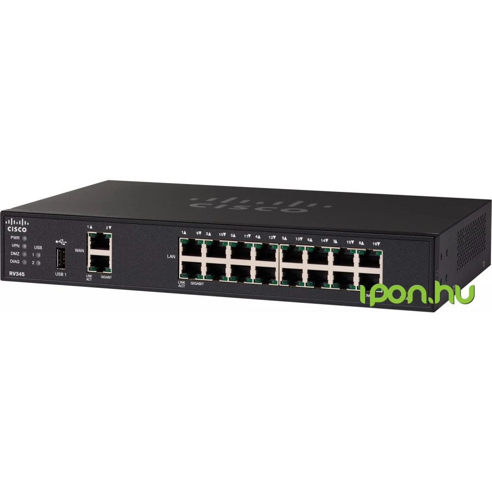 CISCO RV345 Dual WAN Gigabit VPN Router - iPon.hu