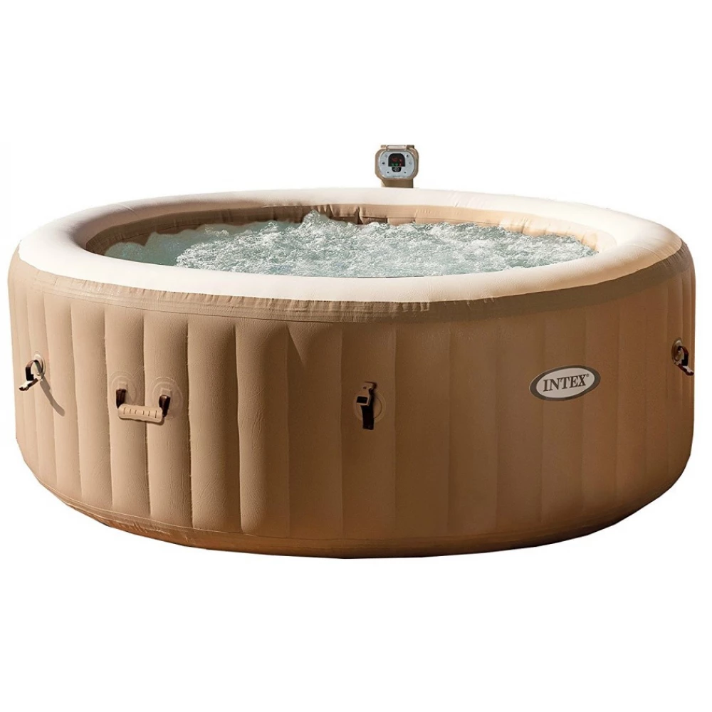 INTEX 28426 PureSPA Sahara Tan jacuzzi 4 személyes kerek D196 x 71 cm ...