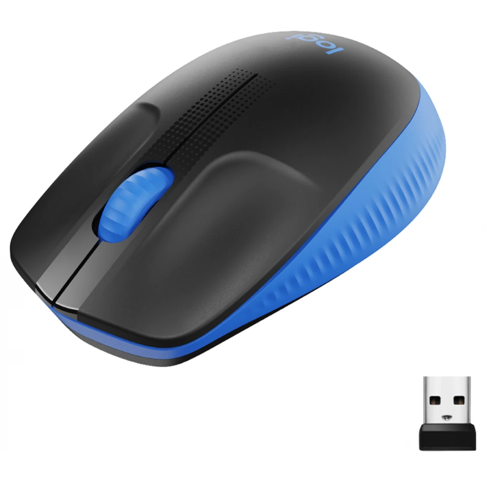 LOGITECH M190 Cable without USB mouse - blue - iPoncomp.com