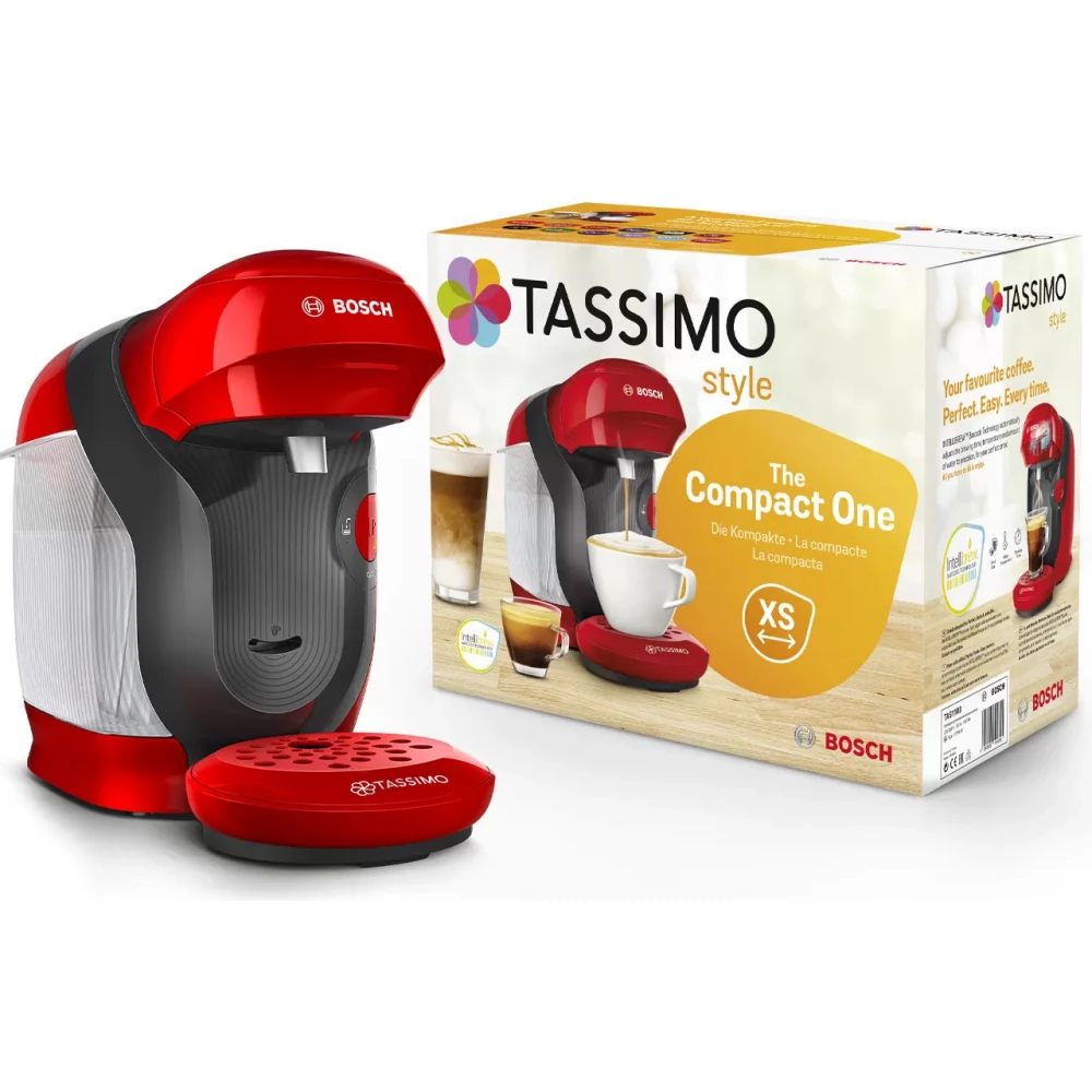 BOSCH TAS1103 Tassimo Style Coffee maker capsule 1400 W 0.7 l red ...