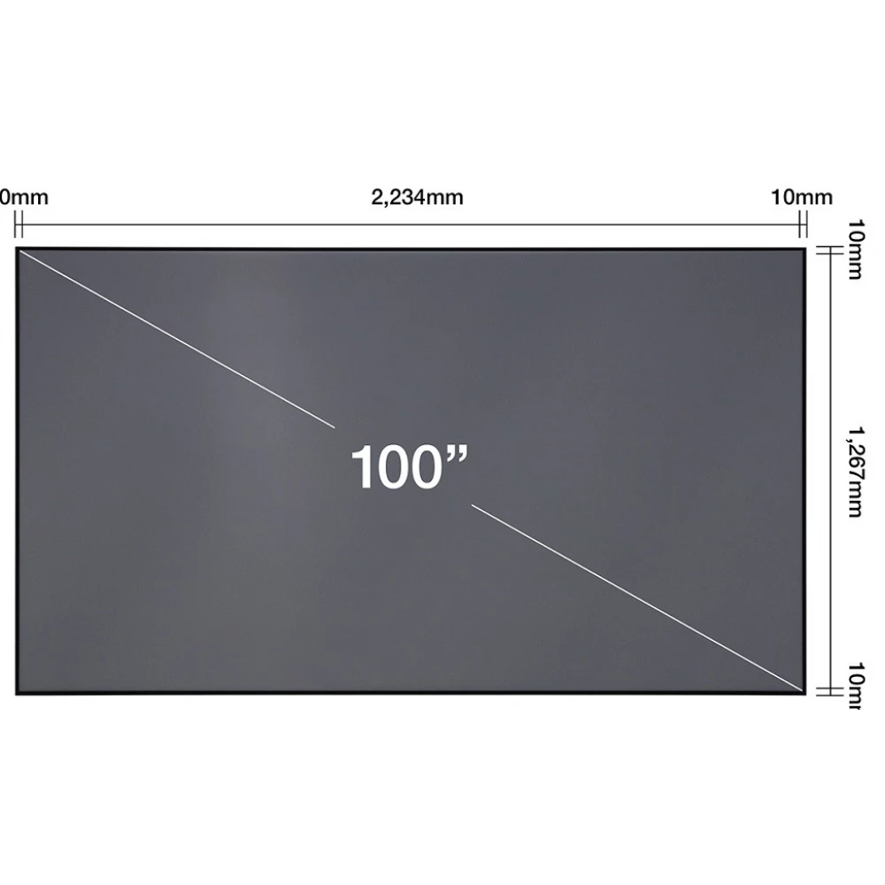 EPSON ELPSC35 Laser tv 100" screen - iPoncomp.com