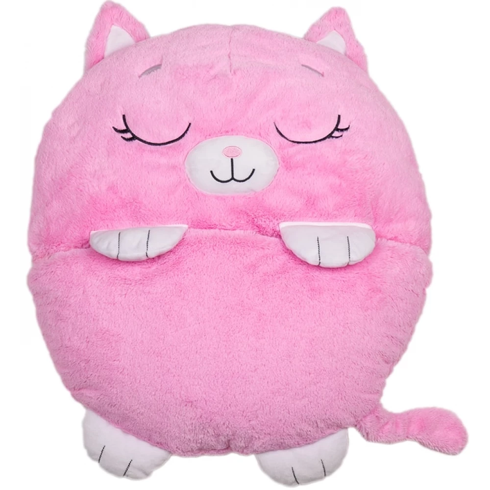 Happy Napper pink cat sleeping bag - iPoncomp.com