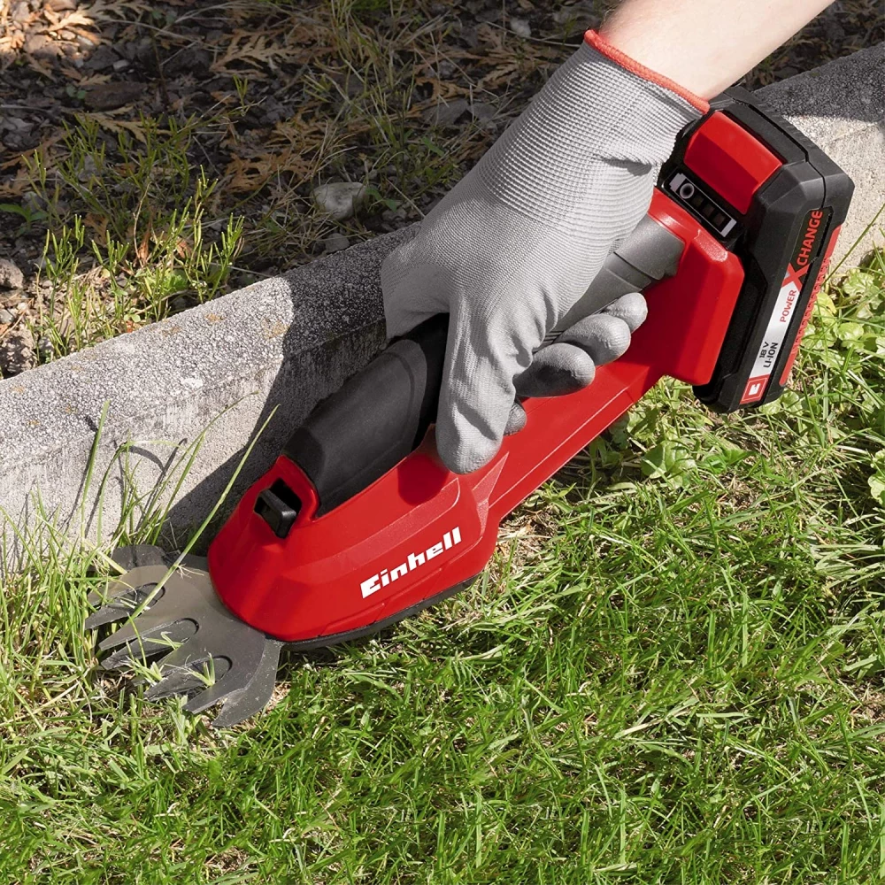 EINHELL GE-CG 18/1 Li-Solo Akkus fűnyíró olló - akku és töltő nélkül ...