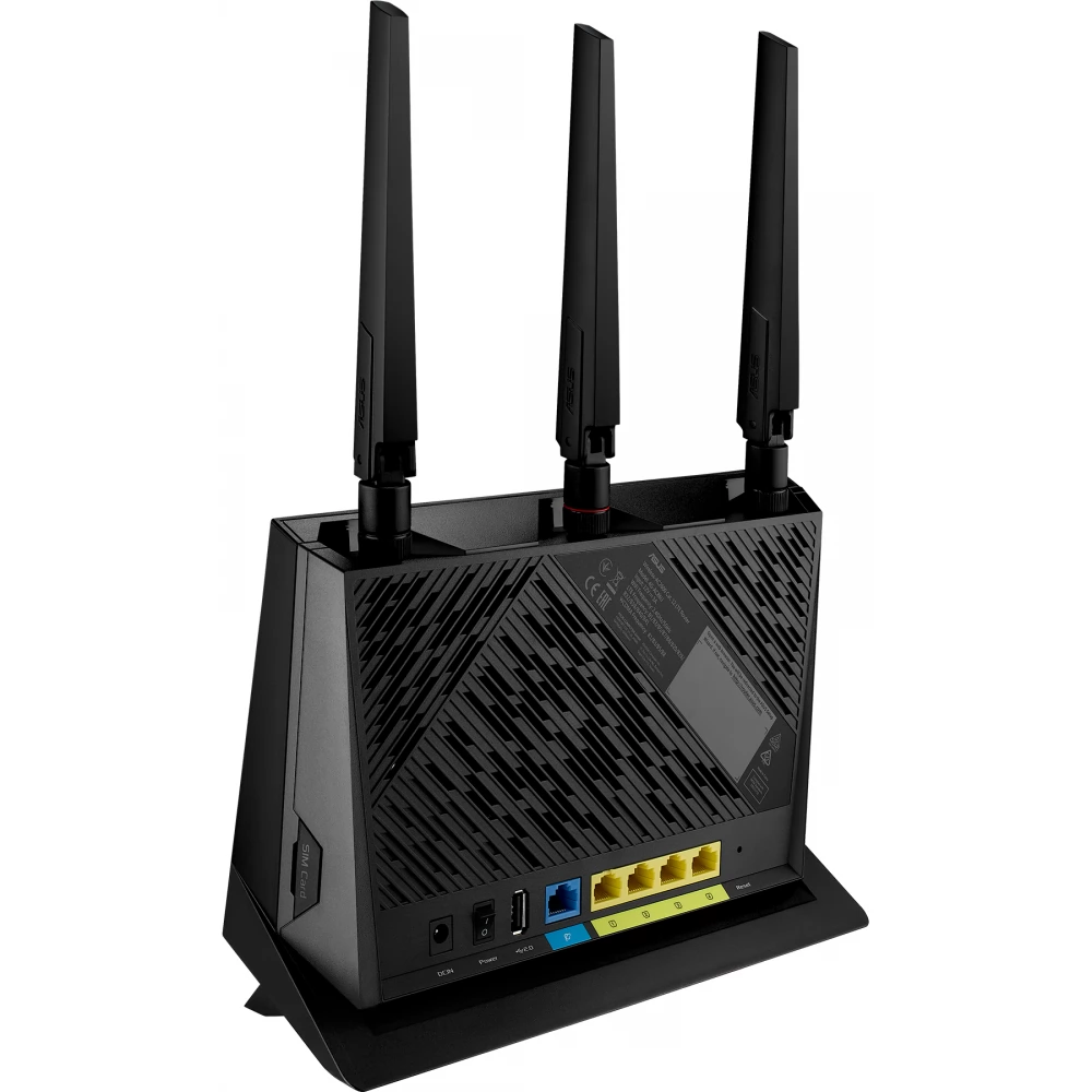 ASUS 4G-AC86U Dual-band AC2600 Gigabit players destined Wi-Fi router MU ...