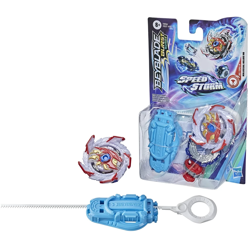 HASBRO Beyblade Burst Surge Speedstorm Kolossal Helios H6 gyroscope and ...