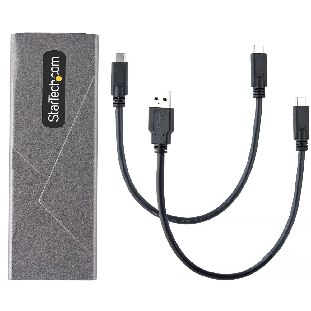 STARTECH M.2 NVMe/SATA USB 3.1-C Külső Ház szürke - iPon.hu