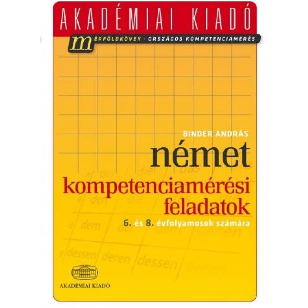 Binder András - German kompetenciamérési feladatok - iPoncomp.com