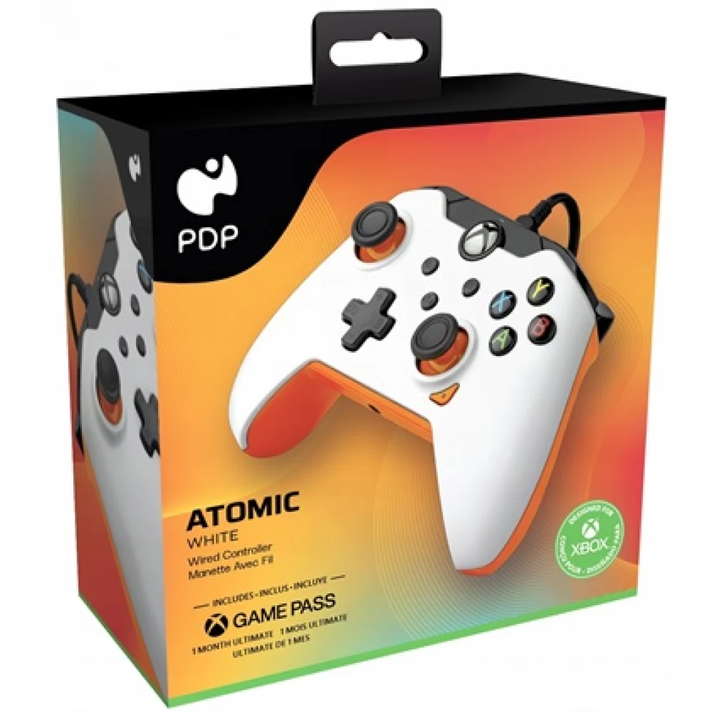 PDP Atomic Xbox Series X vezetékes kontroller fehér - iPon.hu