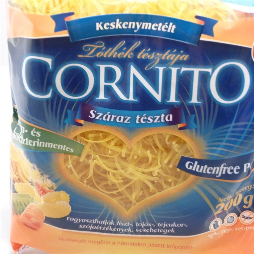 Cornito Glutenfree pasta keskenymetélt 200 g - iPoncomp.com