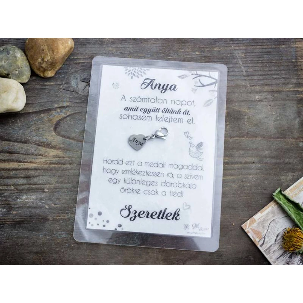 I love you Anya medal köszönő card RNRH-14200-RM - iPoncomp.com