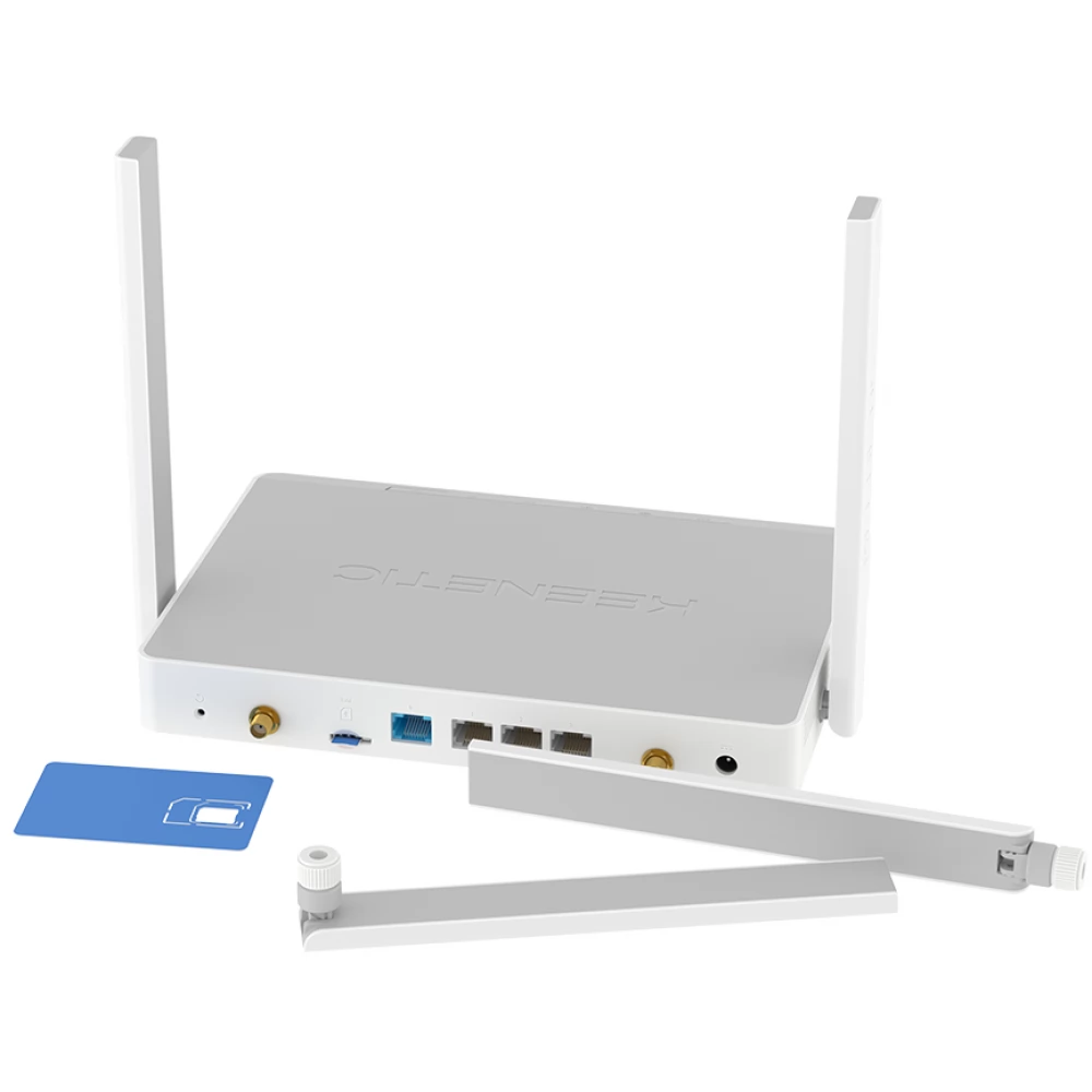 KEENETIC Hero 4G+ AX1800 Mesh Wi-Fi 6 Gigabit LTE modem router USB 3.0 ...