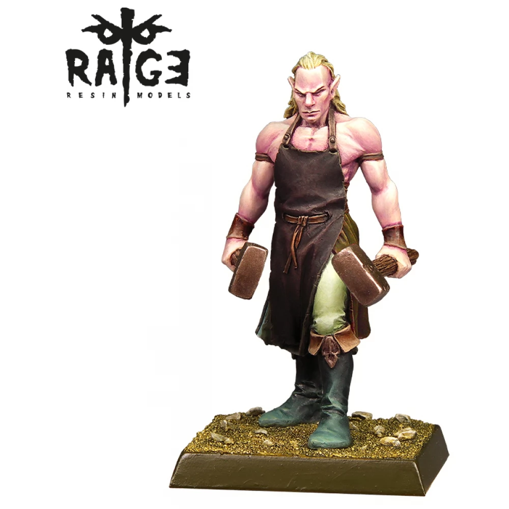 AK INTERACTIVE Rage Resin Models Tellcharion The Blacksmith figura ...
