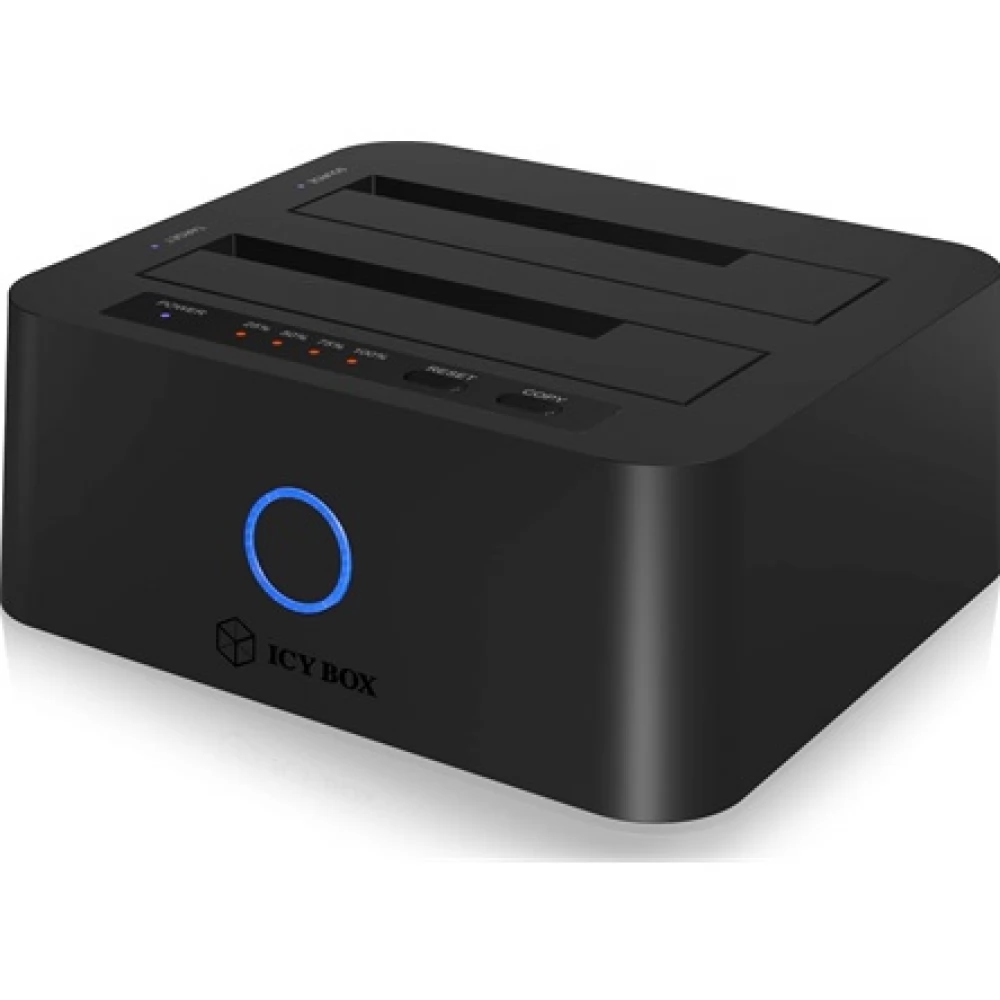 ICY BOX IB-1232CL-U3 SATA HDD Docking station station USB 3.0 black ...