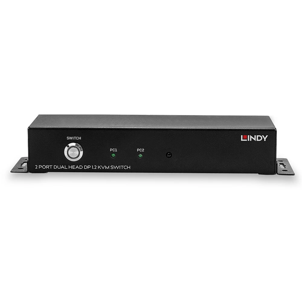 LINDY 2 Port Dual Head DisplayPort 1.2 KVM Switch - iPon.hu