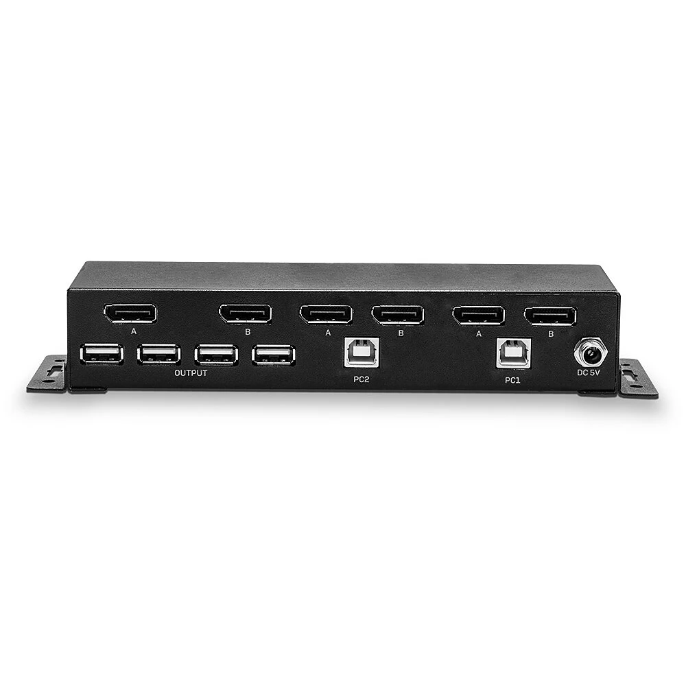 LINDY 2 Port Dual Head DisplayPort 1.2 KVM Switch - iPon.hu