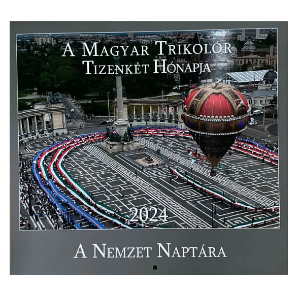 A magyar trikolor naptár 2024 - iPon.hu