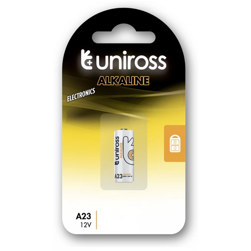 UNIROSS A23/23A 12V alkaline element 1pcs - iPoncomp.com