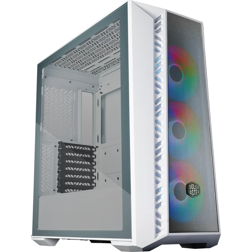 COOLERMASTER Masterbox MB520 Mesh ARGB alb - iPon.ro