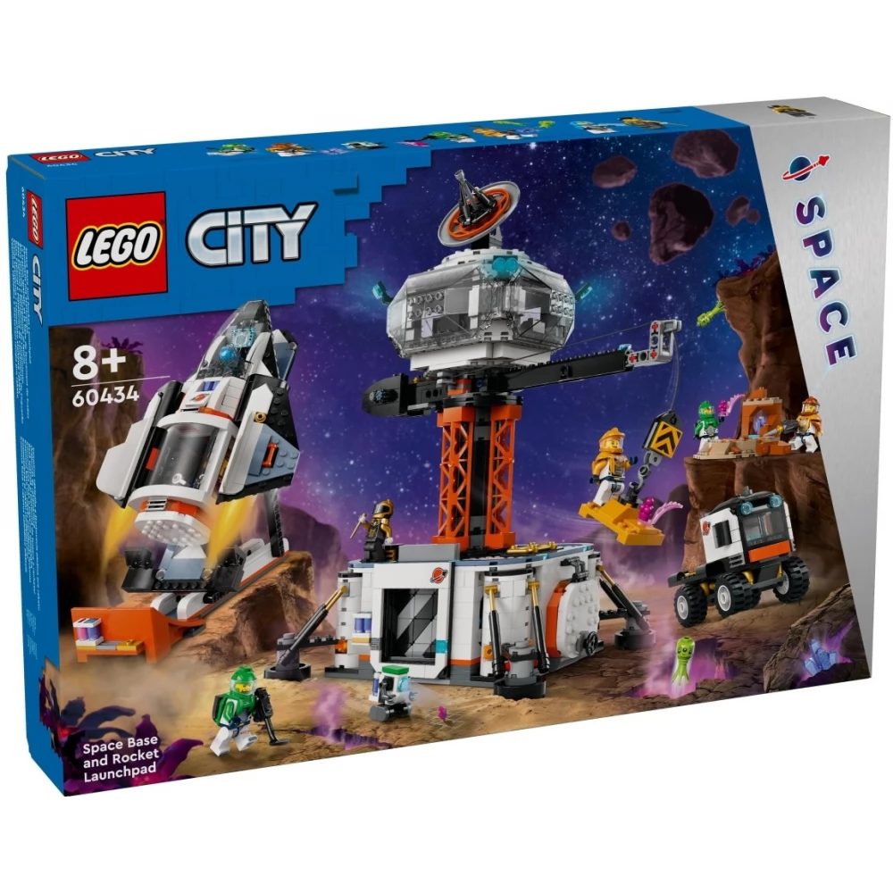 LEGO City Space Űrállomás és rakétakilövő 60434 - iPon.hu
