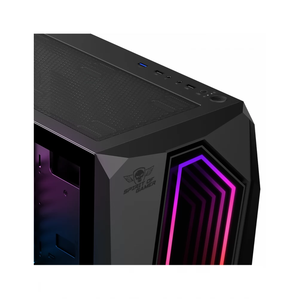 SPIRIT OF GAMER Infinity case black - iPoncomp.com