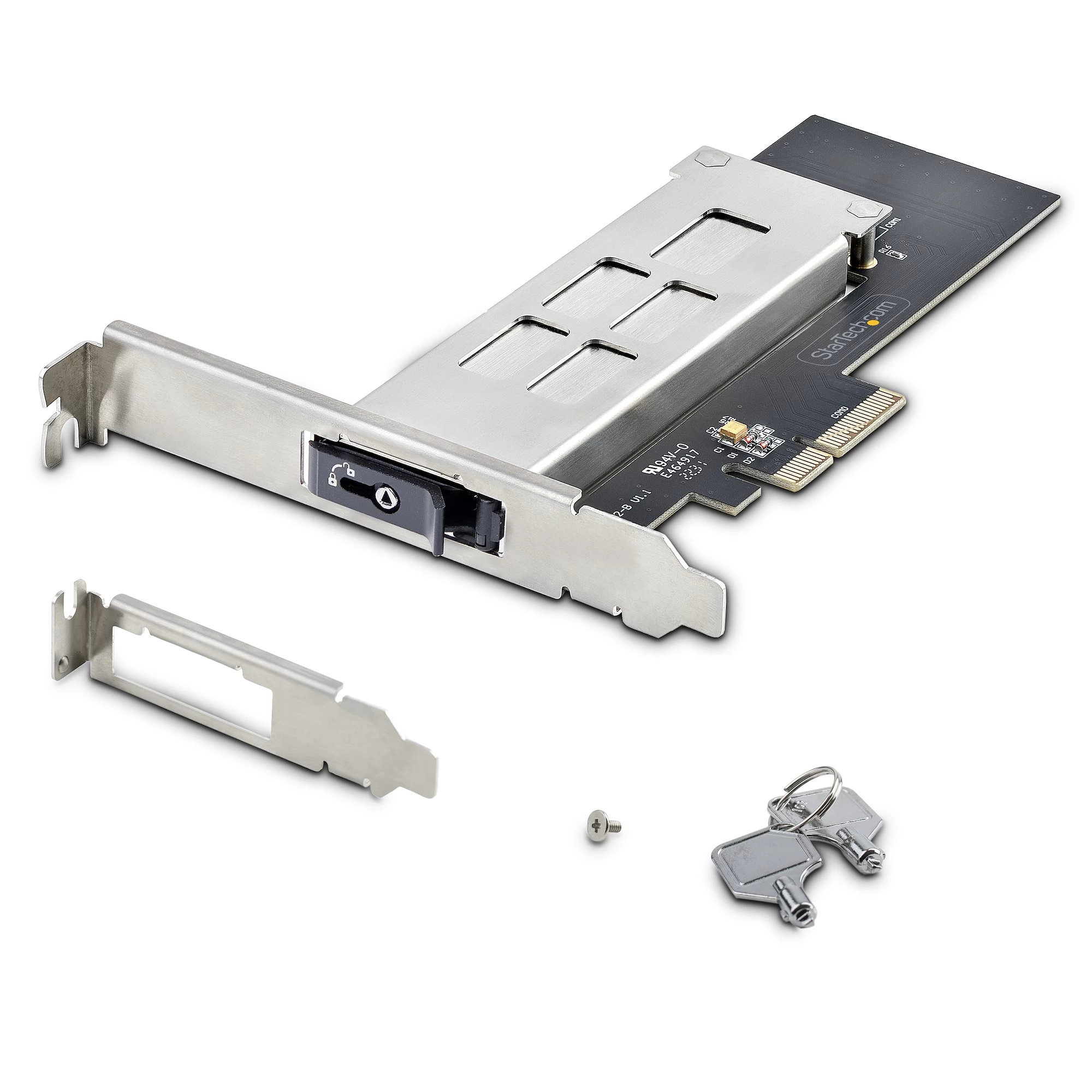 STARTECH M2-REMOVABLE-PCIE-N1 M.2 NVMe SSD to PCIe x4 Mobile Rack - iPon.hu