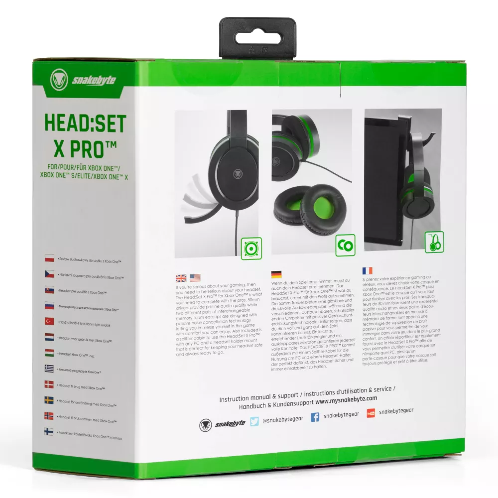 SNAKEBYTE HeadSet X Pro fejhallgató Xbox One - iPon.hu