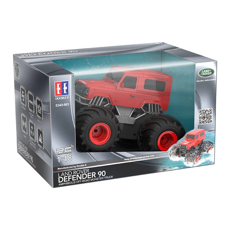 DOUBLE EAGLE Land Rover remote monster truck land rover red - iPoncomp.com