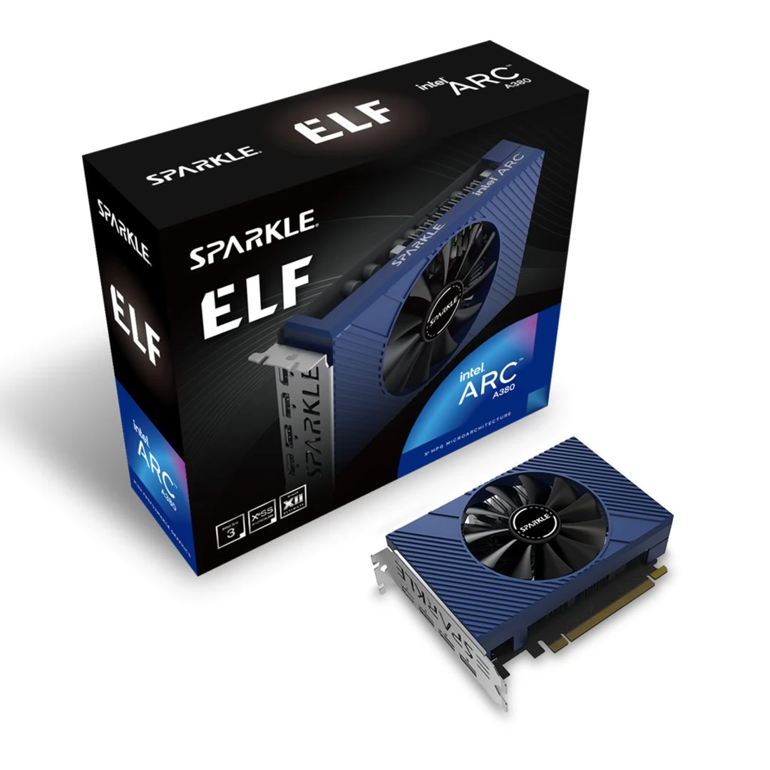 SPARKLE Intel Arc A380 6GB GDDR6 ELF PCIE - iPoncomp.com
