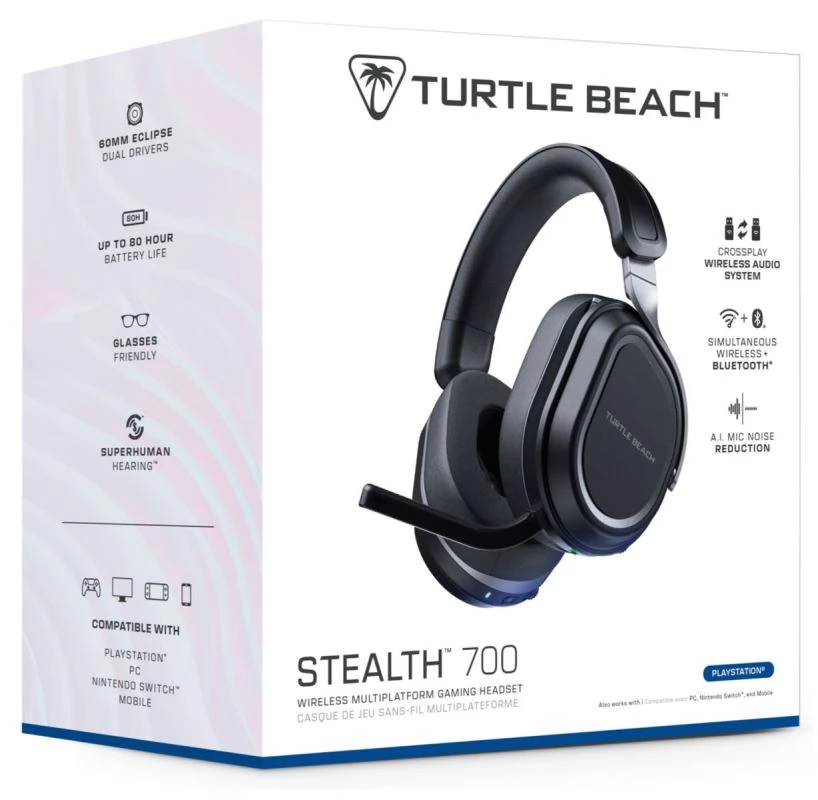TURTLE BEACH Stealth 700X Gen3 Wireless Gaming Headset Playstation ...