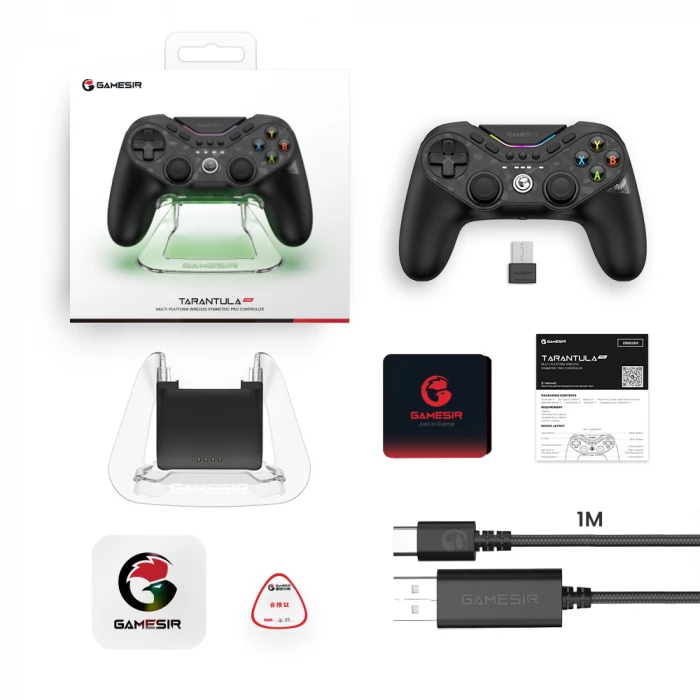 GAMESIR Cyclone Tarantula PRO Bundle MULTI fekete - iPon.hu