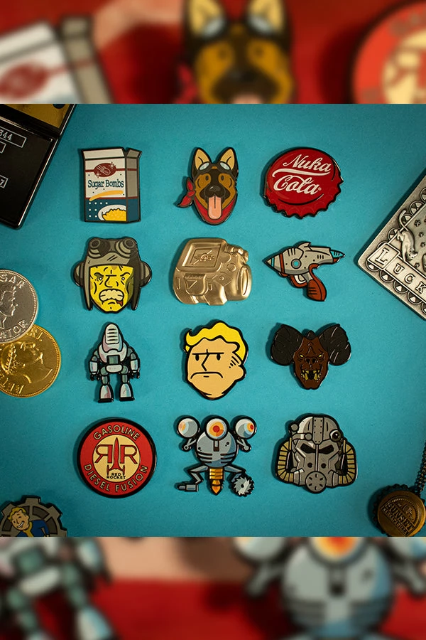 BETHESDA Fallout Mystery Pin Badge kitűző - iPon.hu