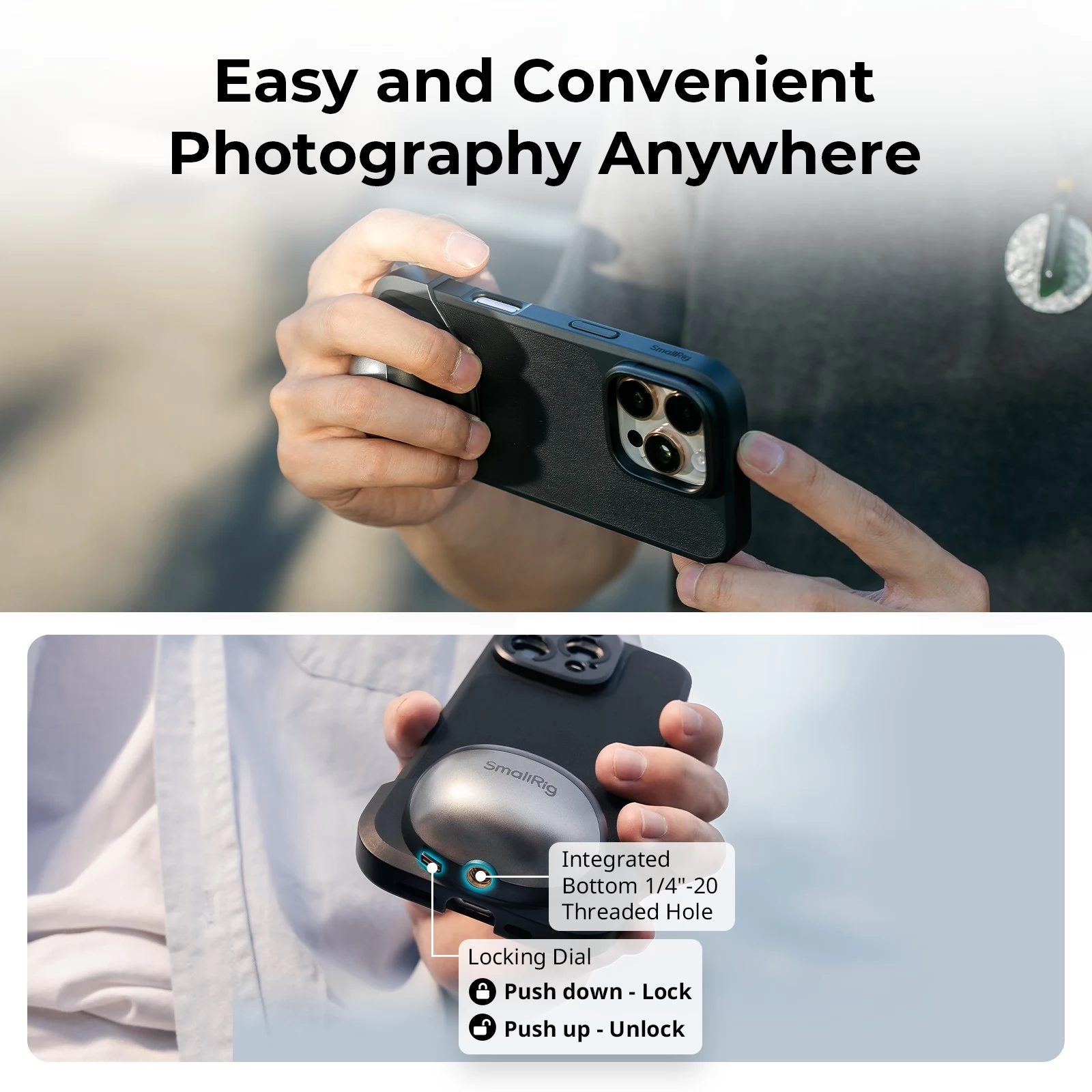 SMALLRIG FilMov Lightweight Photography Case Kit for iPhone 16 Pro (ID ...