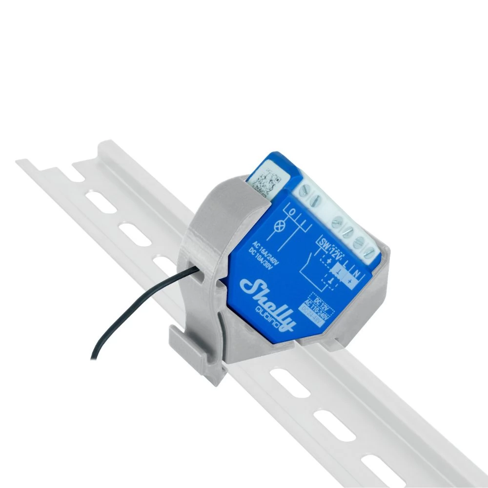 SHELLY DIN rail adapter Shelly PLUS Gen3 Shelly Wave za releje i Nous ...