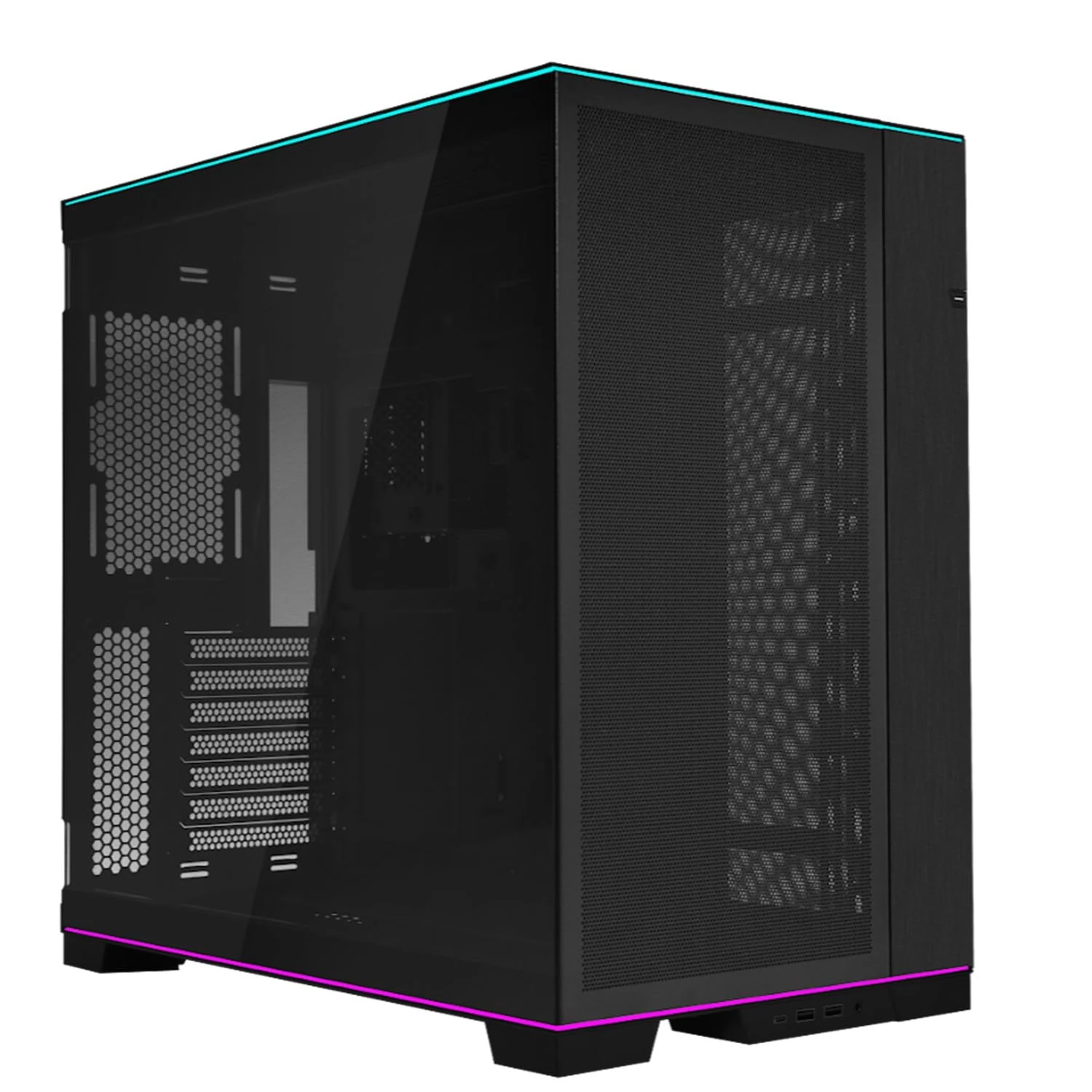 LIAN LI Front Mesh-Kit O11 DYNAMIC EVO RGB black - iPoncomp.com