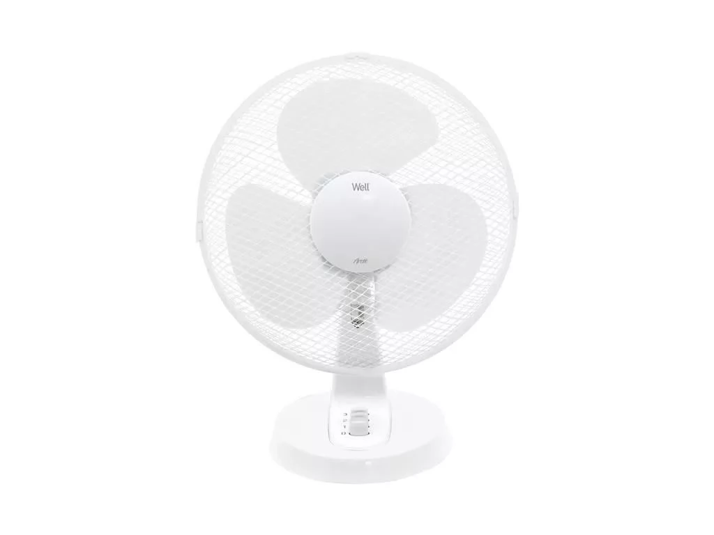 WELL FAN-DESK-ARCTIC-WL Ventilátor asztali 40W 30cm Fehér - iPon.hu