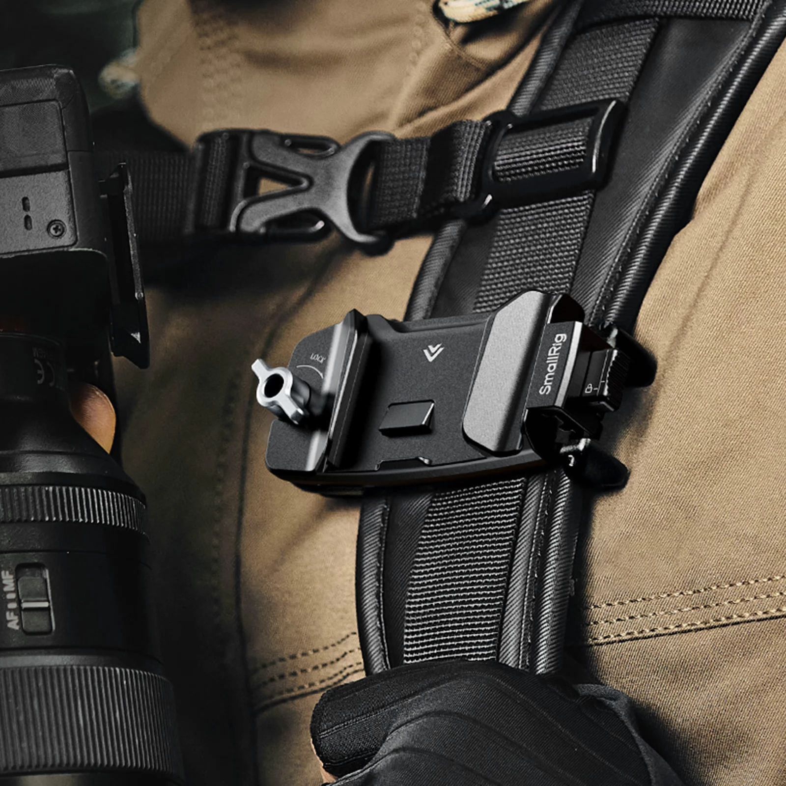 SMALLRIG 5053 Camera Clip with Quick Release Mount Plate Kit - iPon.hu