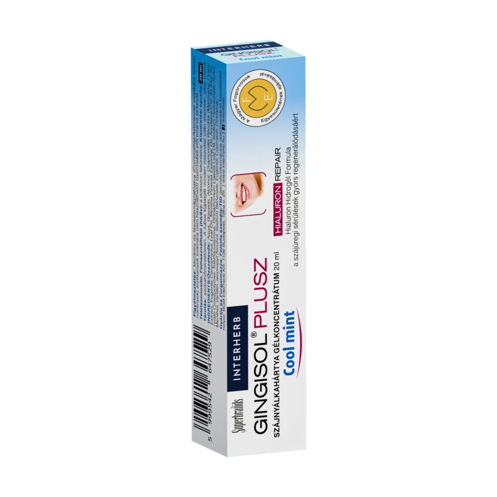 Interherb gingisol plus oralne sluznice gel cool mint 20 ml - iPoncomp.hr