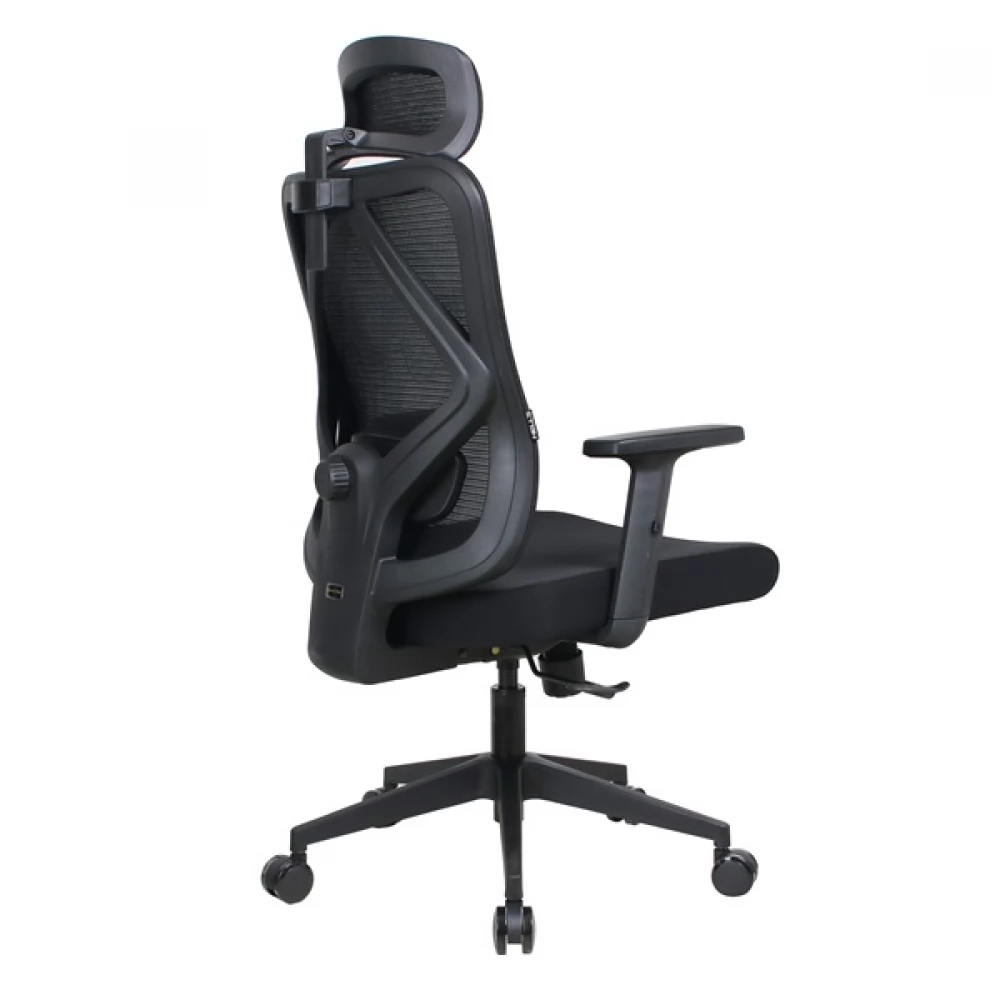 IRIS Eclipse ergonómikus szövet-hálós irodai forgószék fekete - iPon.hu