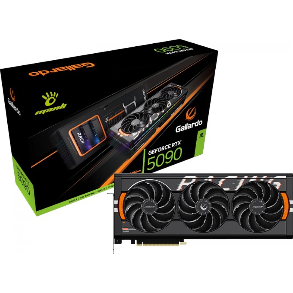 MANLI M-N509GO/D732G-M3626 Gallardo OC GeForce RTX 5090 32GB GDDR7 ...