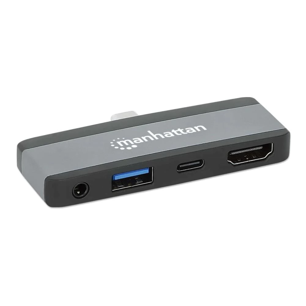 MANHATTAN USB-C PD to HDMI 4-in-1 Laptop and Tablet Travel Docking ...