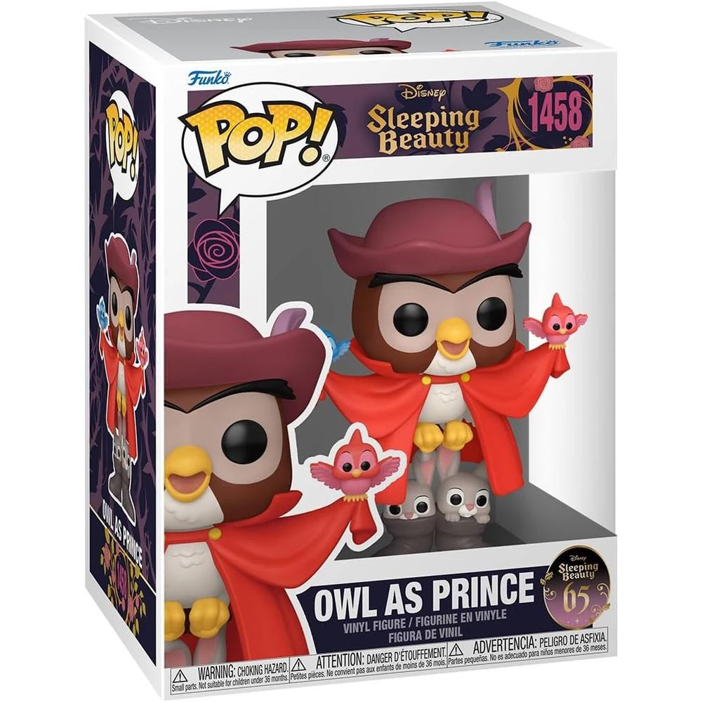 Funko POP! Disney: Sleeping Beauty 65th - Owl as Prince figura - iPon.hu
