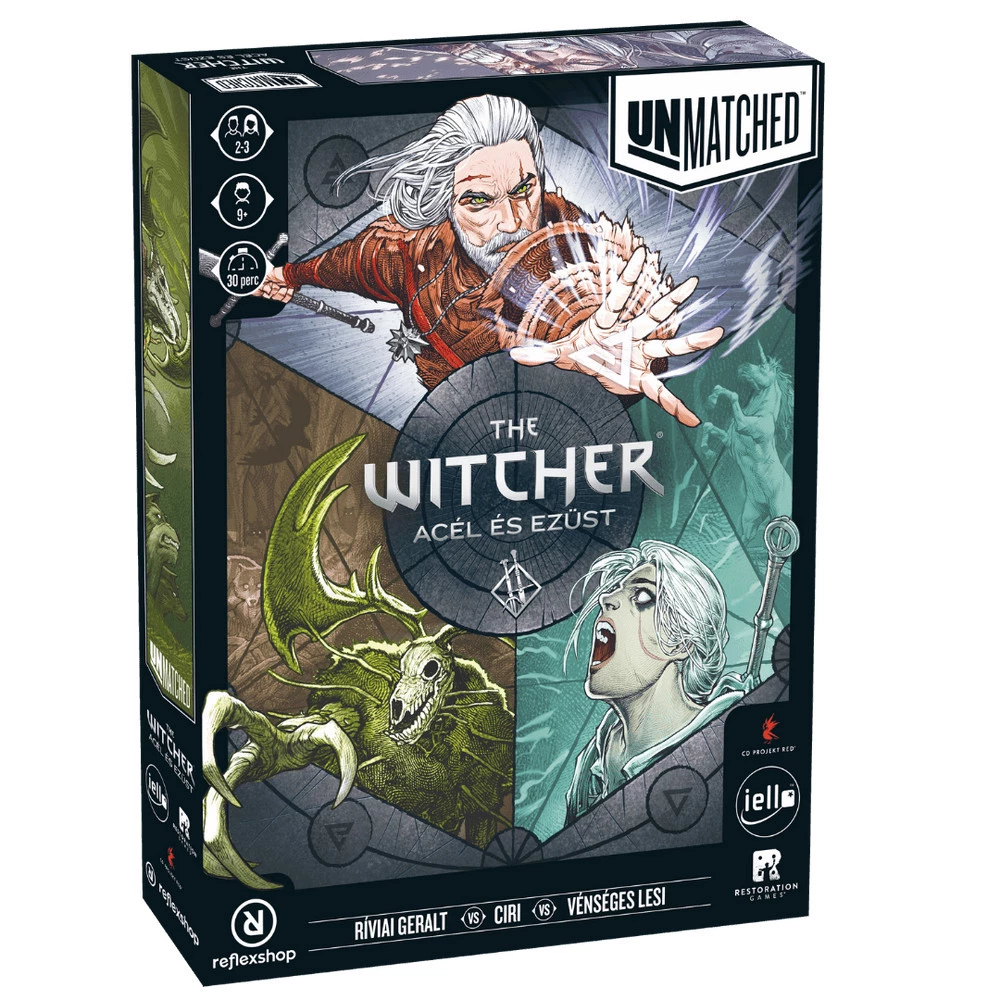 Unmatched Witcher: Steel and Silver board game - iPoncomp.com