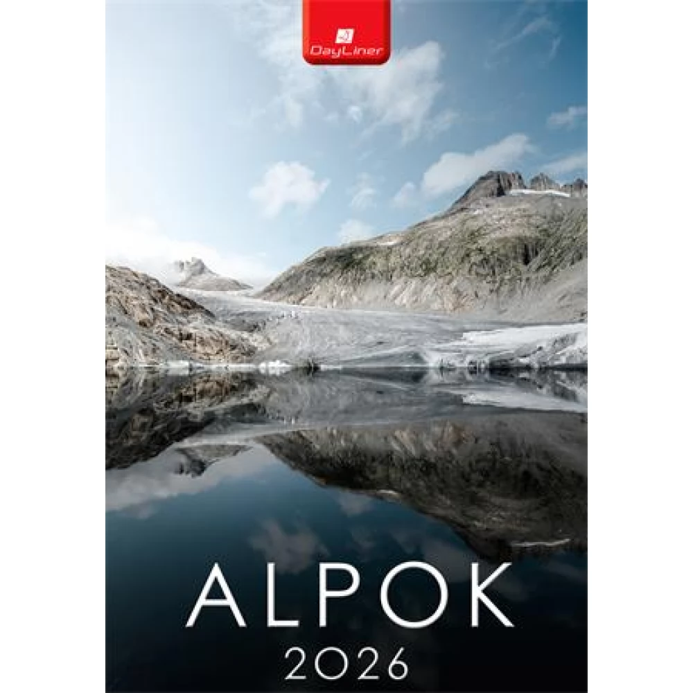 DAYLINER Fali naptár Alpok 2026 - iPon.hu