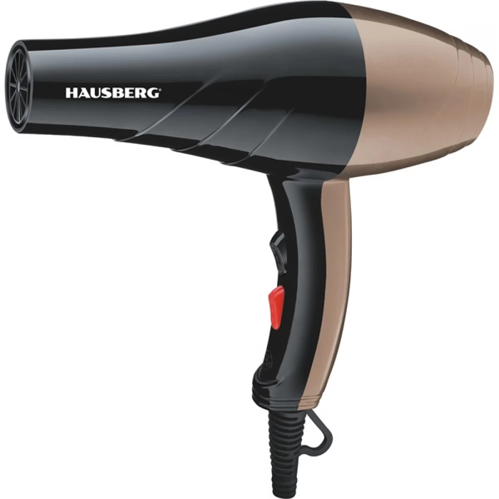 HAUSBERG HB-26AU Sušilo za kosu 2000W crno zlato - iPoncomp.hr