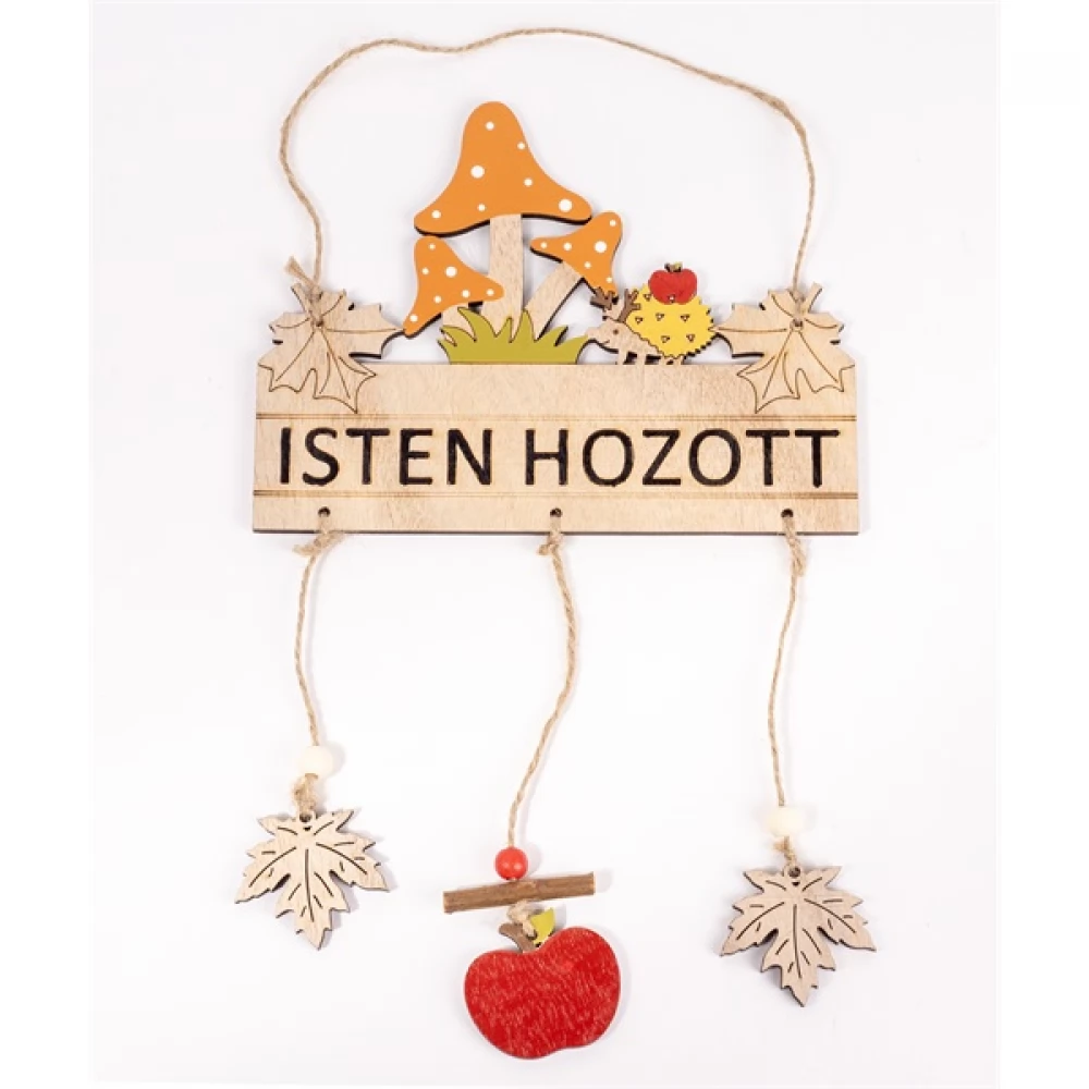 IRIS Fa kopogtató tábla isten hozott felirattal - iPon.hu