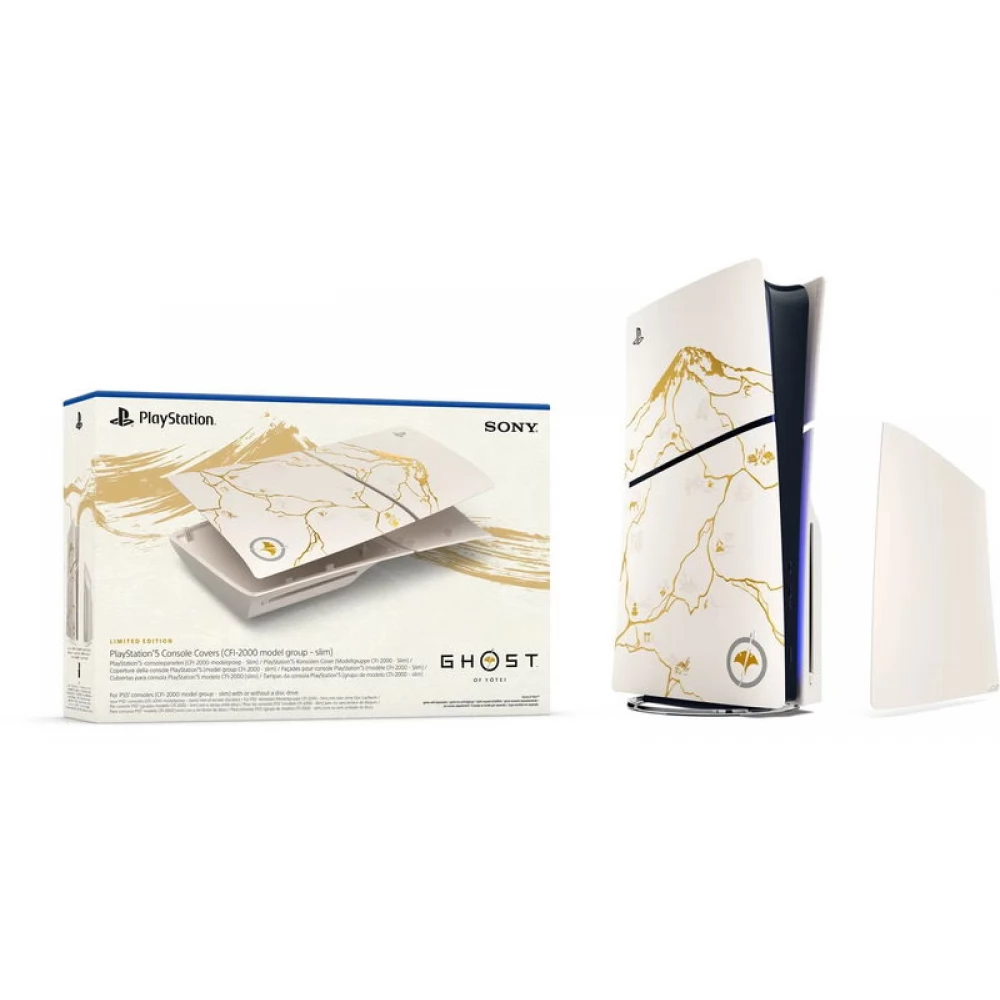 SONY PS5 Digital Cover case Ghost of Yotei Gold Limited Edition ...