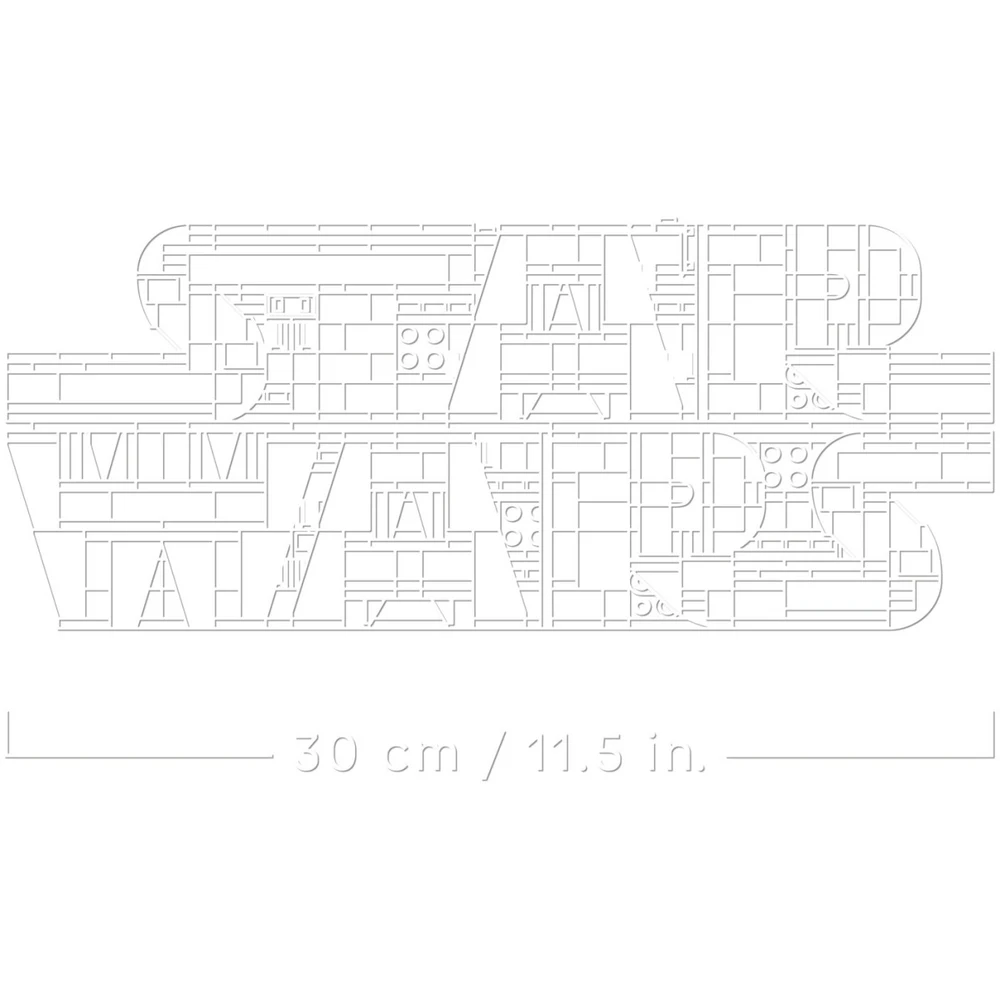LEGO Star Wars Kockákból épült Star Wars logó 75407 - iPon.hu